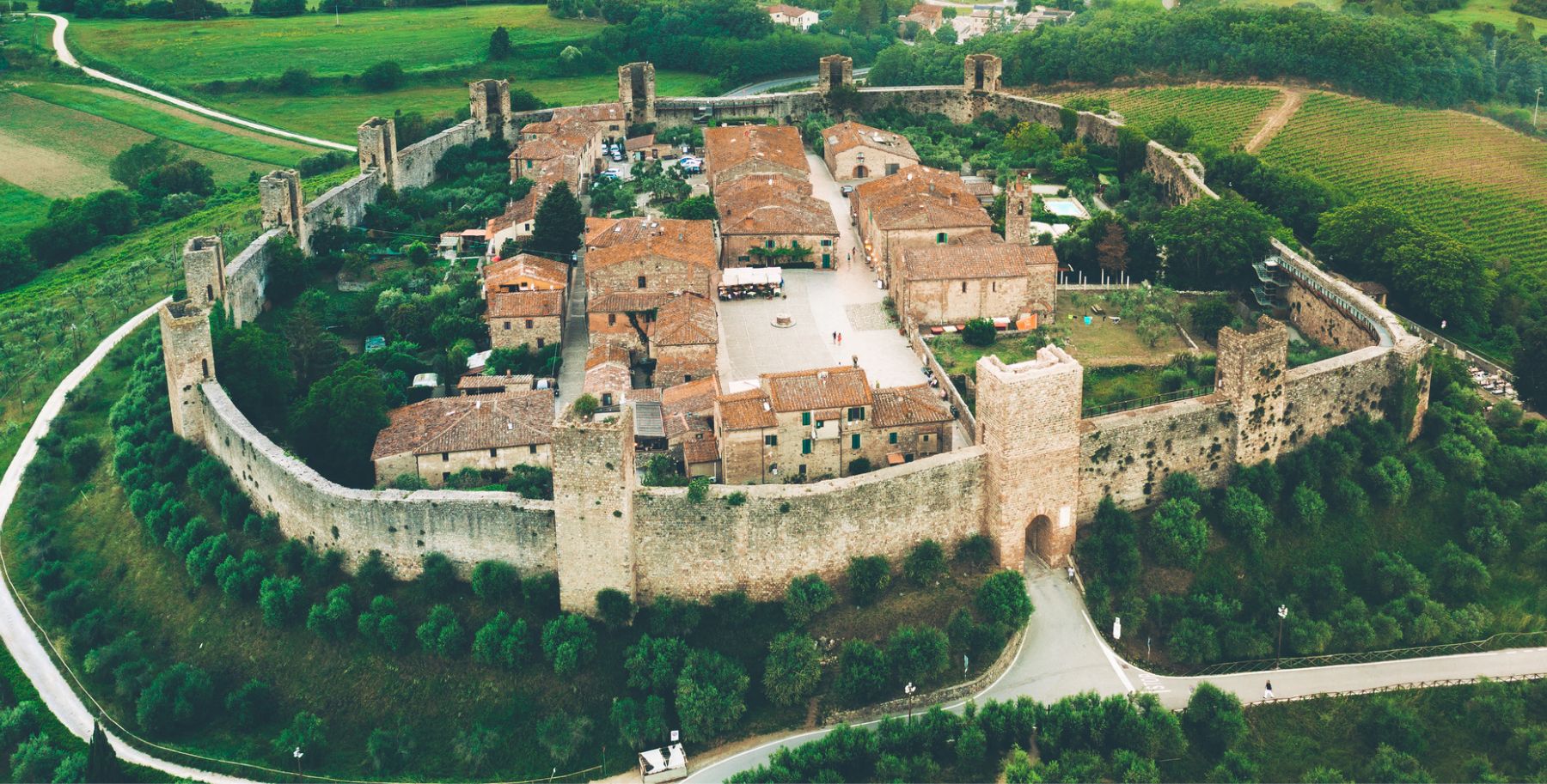 Monteriggioni Explore The Medieval Fortress In Tuscany